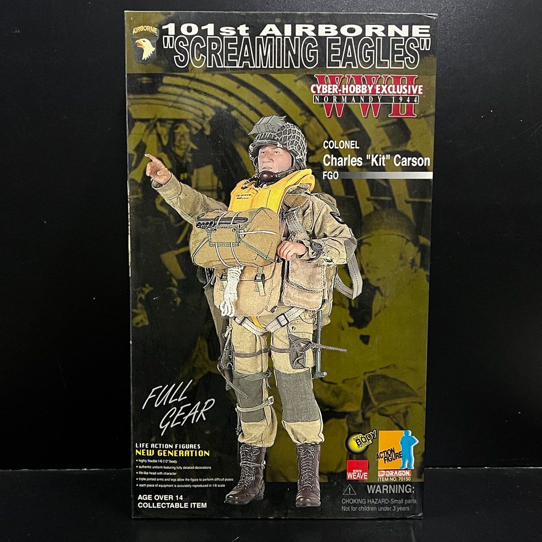 Dragon 70150 1/6 101st AIRBORNE "SCREAMING EAGLES" NORMANDY 1944 ...