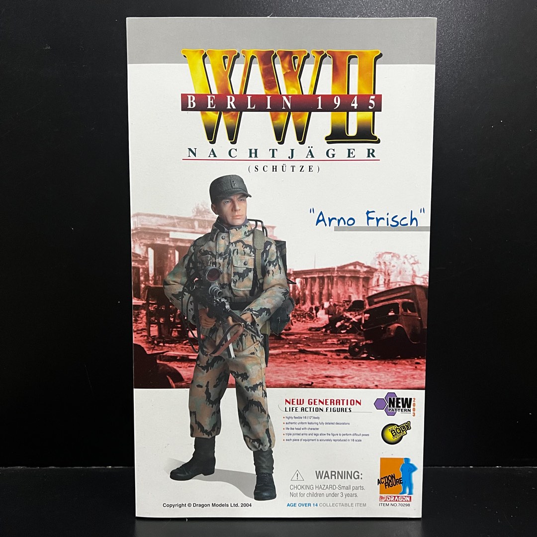 Dragon Action Figure 70298 - 1/6 WWII German "Arno Frisch", Nachtjager ...