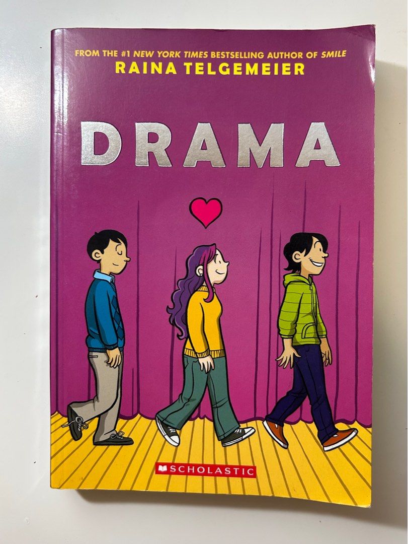 Drama, Smile and Guts by Raina Telgemeier, Hobbies & Toys, Books ...