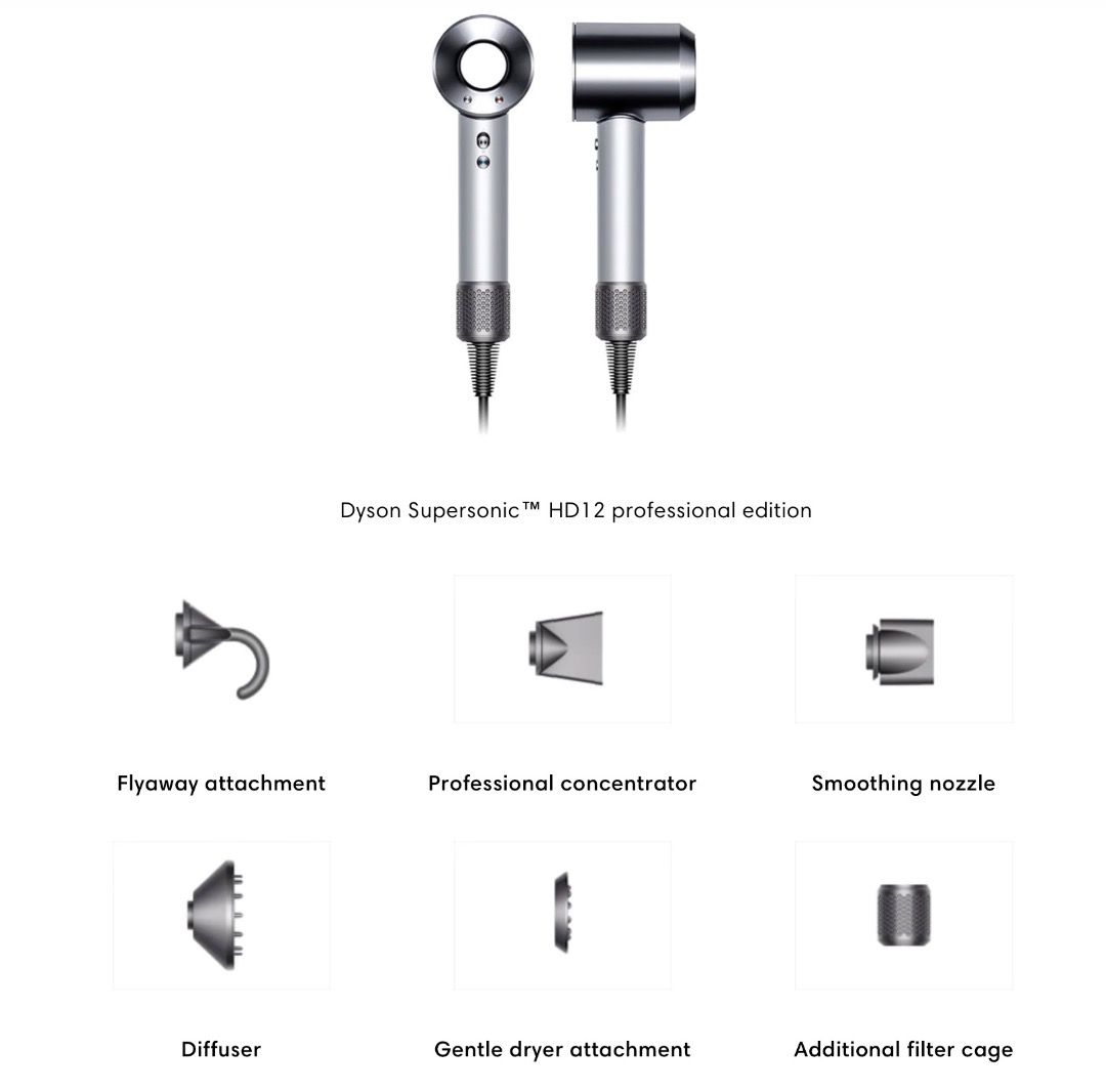 Dyson Supersonic Professional HD12, Beauty & Personal Care, Hair on ...