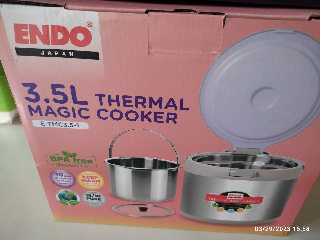 Endo thermal magic cooker, Furniture & Home Living, Kitchenware ...