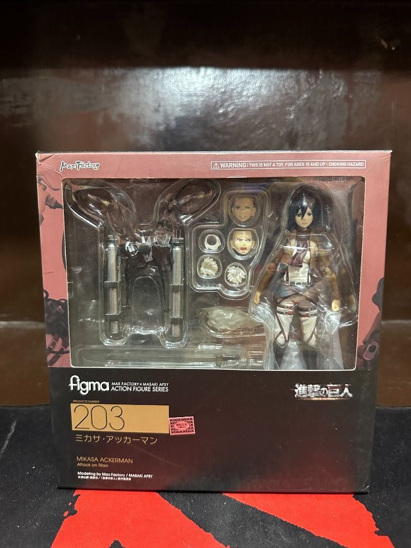 Figma Mikasa With Special Base on Carousell