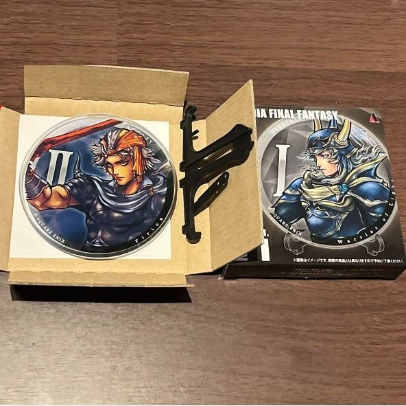 Final Fantasy 35th Anniversary Shop Goods Dissidia Glass Plate ...