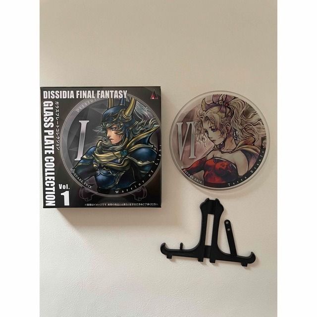Final Fantasy 35th Anniversary Shop Goods Dissidia Glass Plate ...