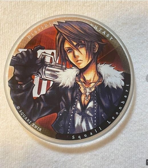 Final Fantasy 35th Anniversary Shop Goods Dissidia Glass Plate ...