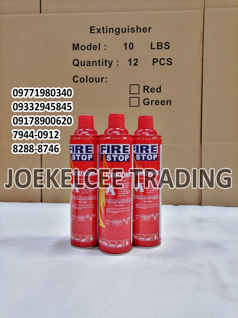 Fire Stop 1000ml Portable Fire Extinguisher, Commercial & Industrial ...