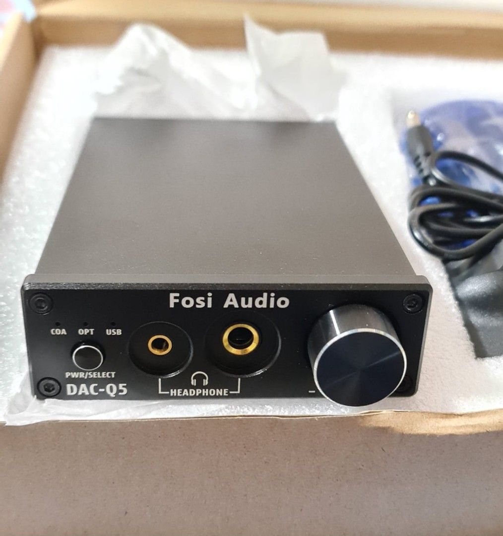 Fosi Audio Q5 DAC Converter USB Digital-to-Analog Adapter Decoder ...
