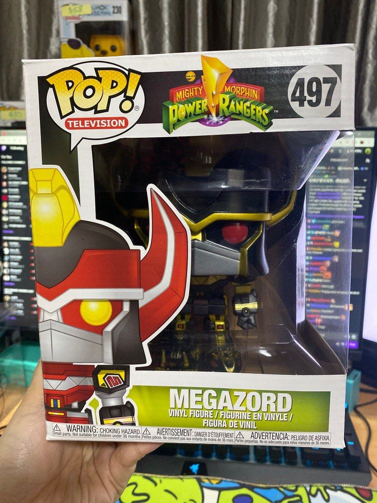 [FREE COURIER] Megazord (Black & Gold) 6 inch Funko Pop - Mighty ...