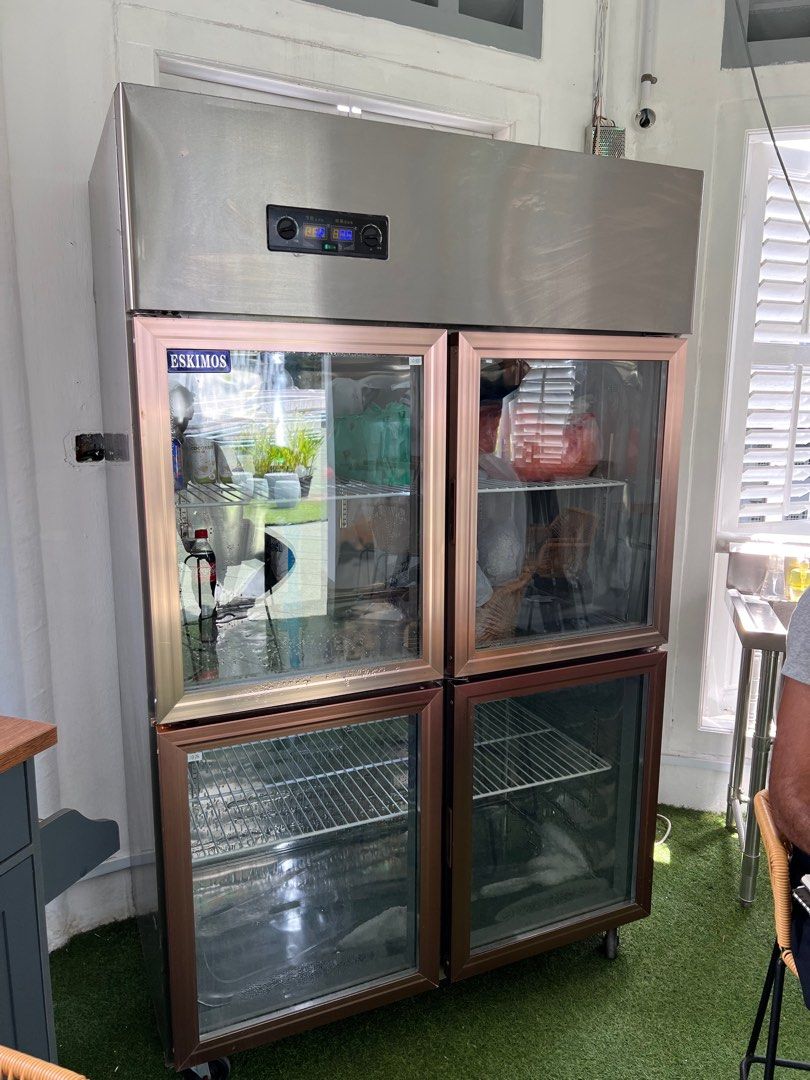 Freezer Chiller up down Glass Display, TV & Home Appliances, Kitchen ...