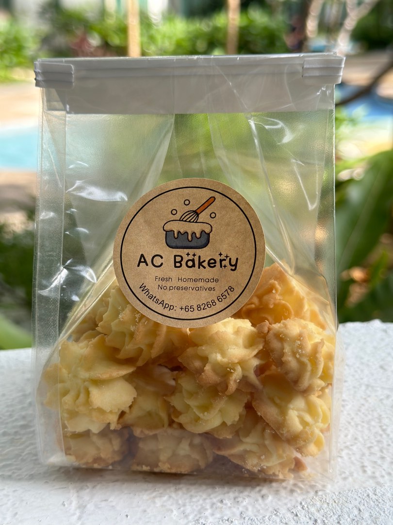 Fresh Home-Baked Butter cookies 150g (Bake to order), Food & Drinks ...