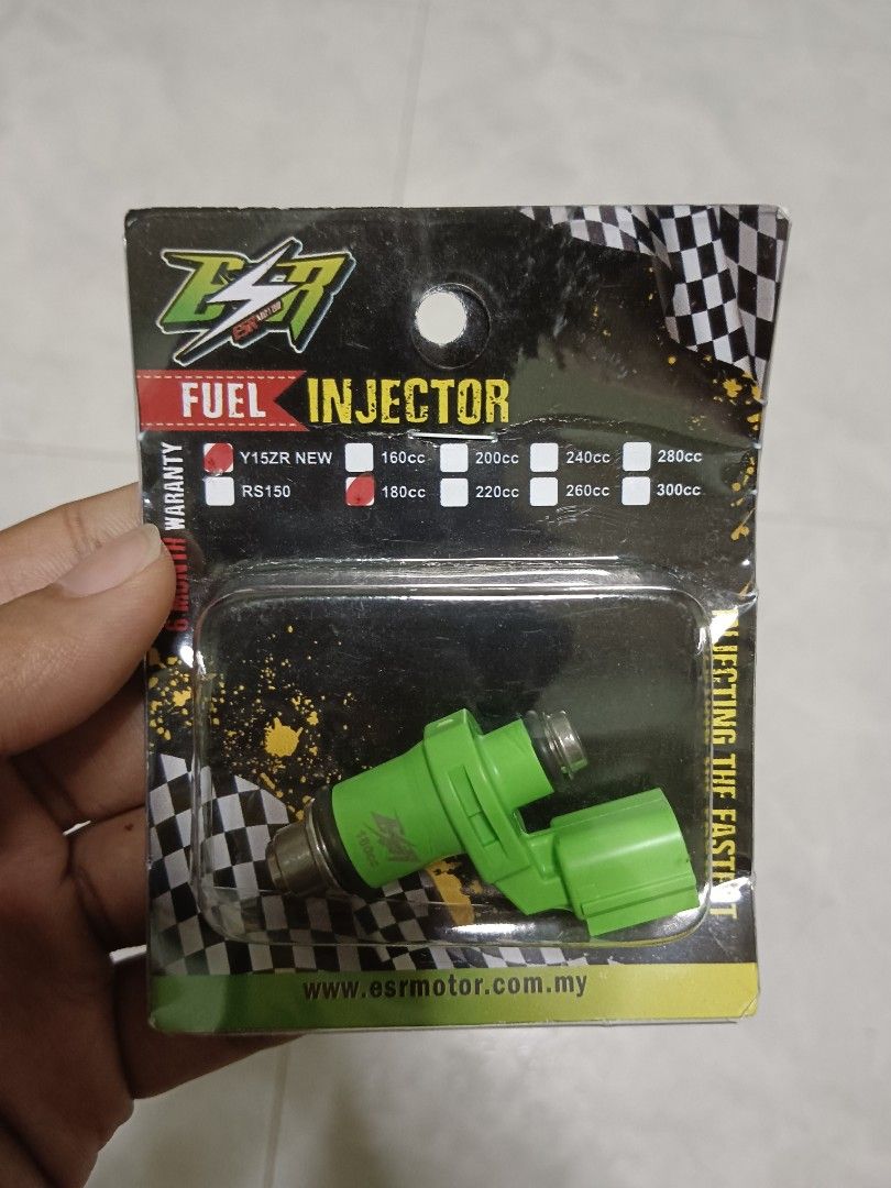 Fuel Injector ESR Y15ZR Sniper v1 y15, Motorcycles, Motorcycle ...