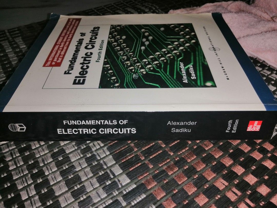 Fundamental of Electric Circuits 4th Edition by Alexander Sadiku ...