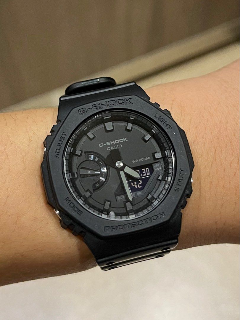 G Shock GA 2100 Casioak, Men's Fashion, Watches & Accessories, Watches ...