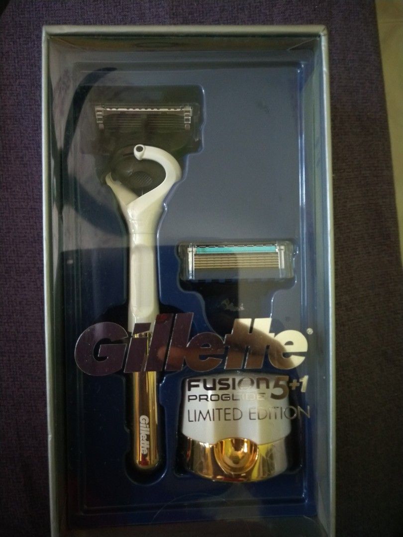 Gillette fusion proglide 5 +1 Limited edition, Beauty & Personal Care ...