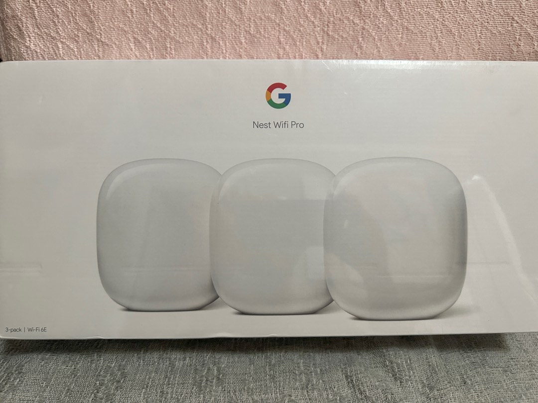 Google Nest Wifi Pro 3 Pack whole home mesh system, Furniture & Home ...