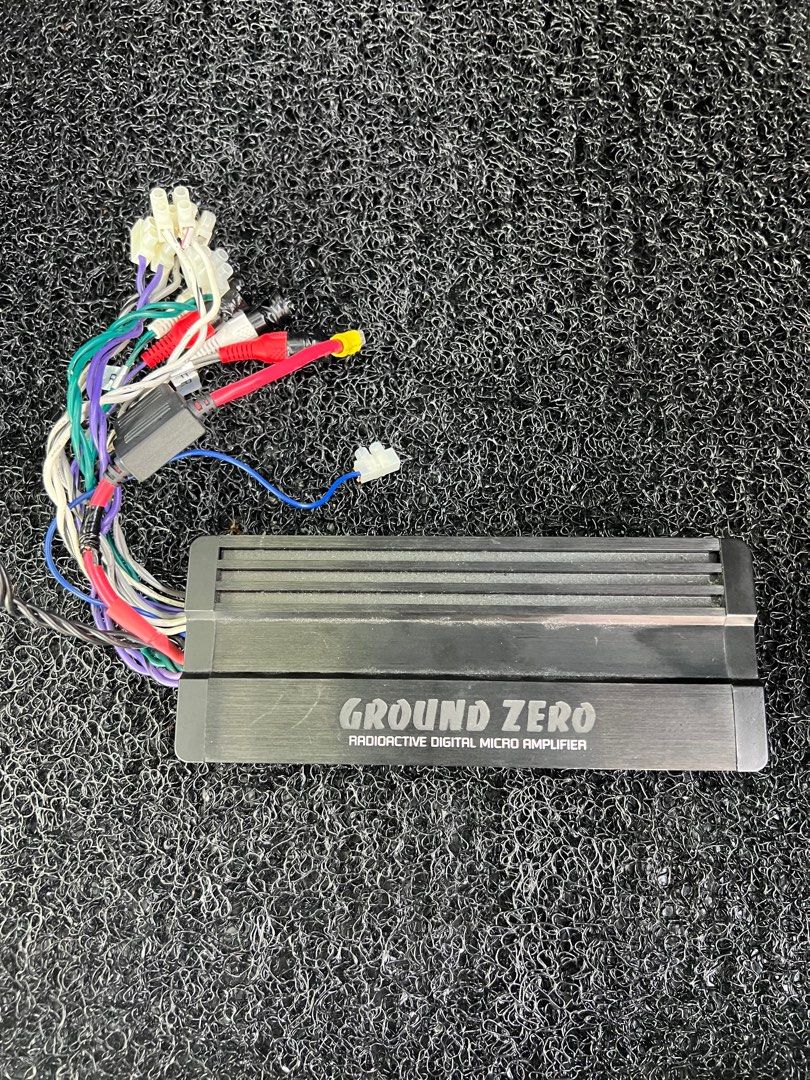 Ground Zero Amplifier GZRA MICRO FOUR, Car Accessories, Accessories on ...