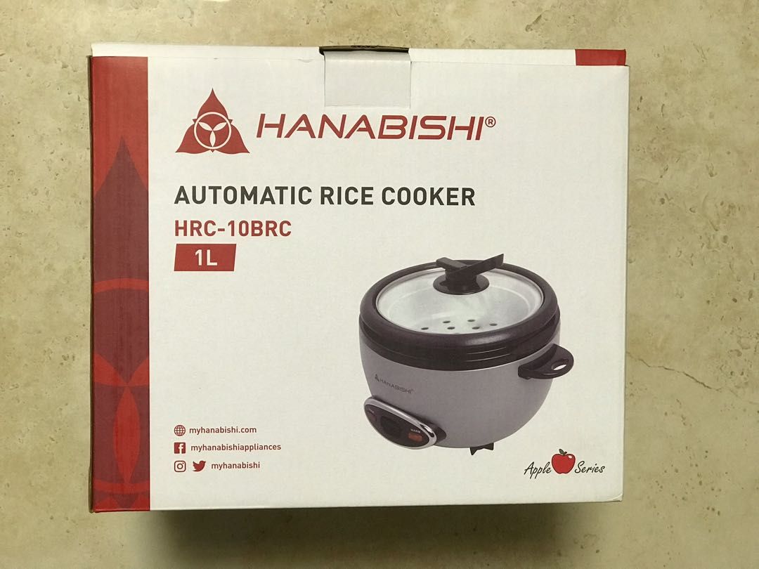 Hanabishi Rice Cooker, Furniture & Home Living, Kitchenware & Tableware ...