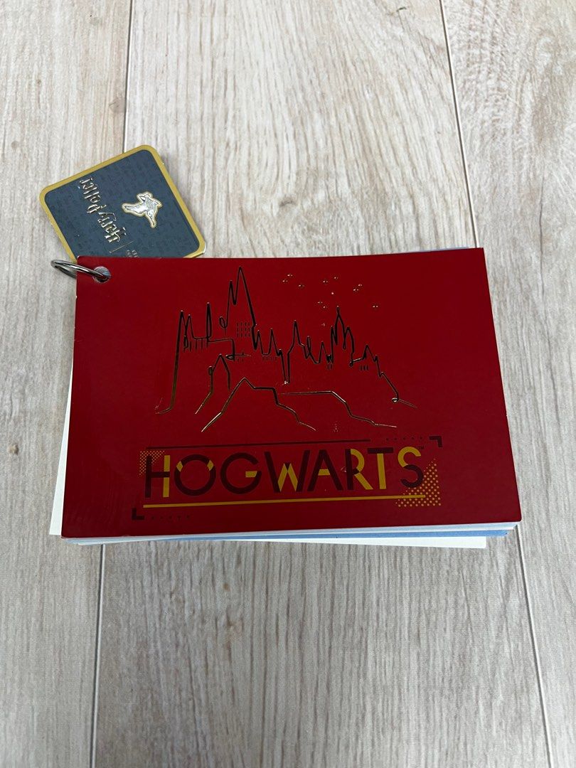 Harry Potter Hogwarts Flash Cards, 興趣及遊戲, 手作＆自家設計, 文具 - Carousell
