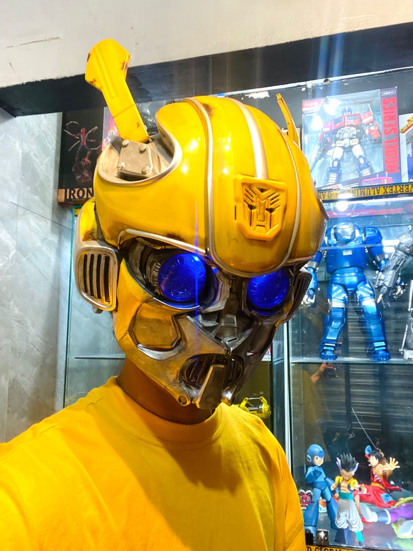 Hashbro BUMBLE BEE helmet 1:1 on Carousell