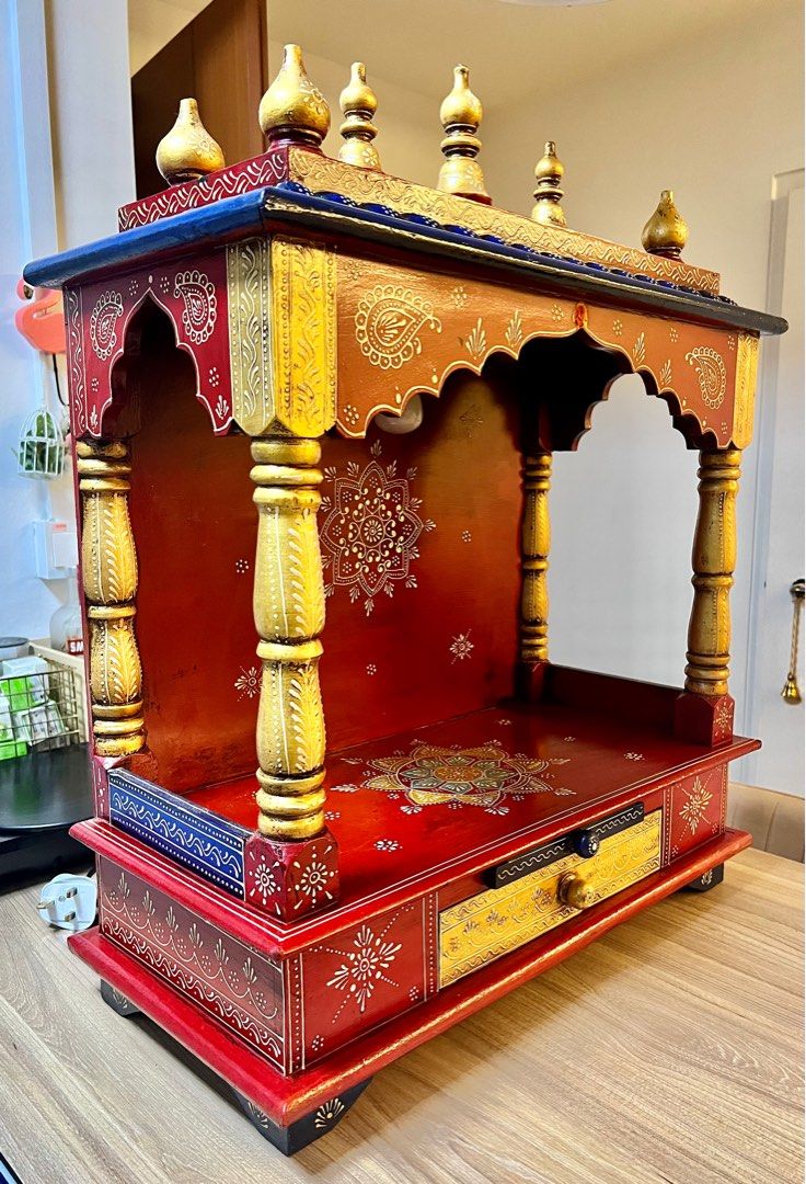 Hindu Altar / Mandir, Furniture & Home Living, Furniture, Other Home ...