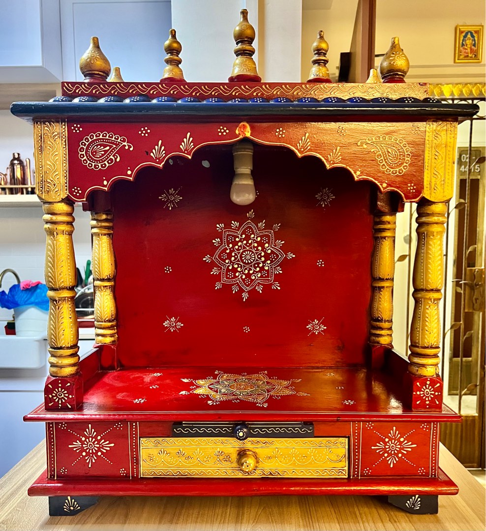 Hindu Altar / Mandir, Furniture & Home Living, Furniture, Other Home ...