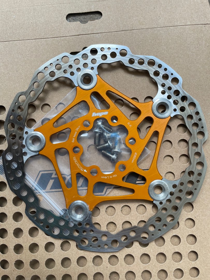 Hope floating rotor disc, Sports Equipment, Bicycles & Parts, Parts ...