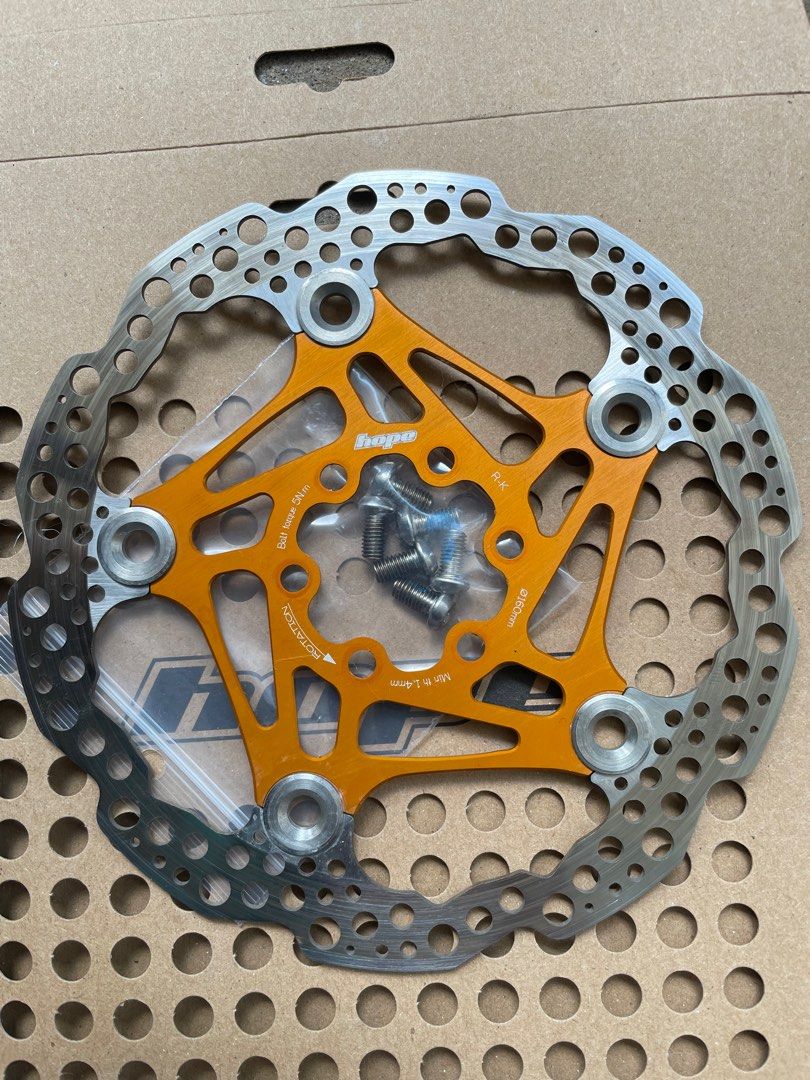 Hope floating rotor disc, Sports Equipment, Bicycles & Parts, Parts ...