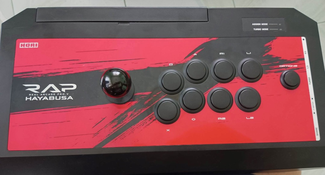 Hori Rap V Arcade Stick Fight Stick, Hobbies & Toys, Toys & Games on ...