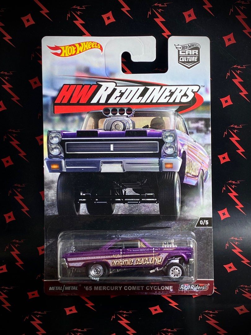 Hot Wheels Mercury Comet Cyclone HW Redliners Car Culture Premium Box ...
