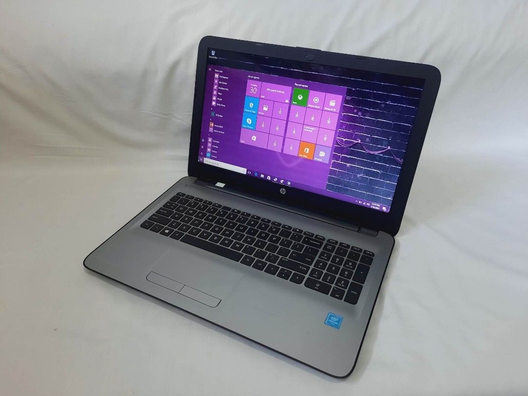 HP 15 Gray Intel Pentium N3710 7th Gen QUADCORE 8GB Ram DDR3L ...