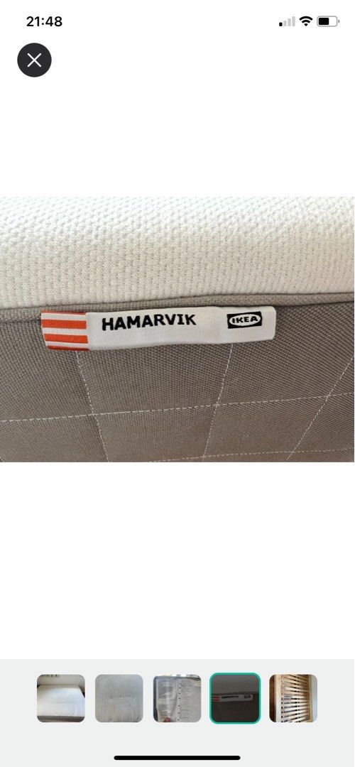 IKEA Hamarvik Mattress, Furniture & Home Living, Furniture, Bed Frames ...