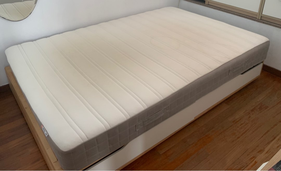 IKEA Hamarvik Mattress, Furniture & Home Living, Furniture, Bed Frames ...