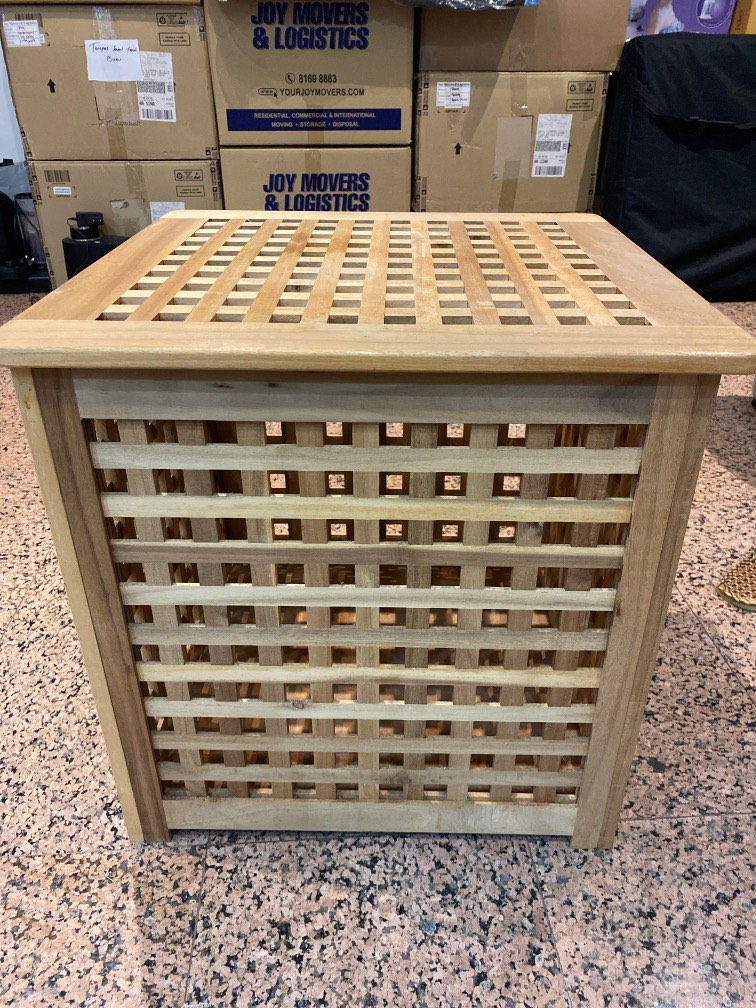 IKEA HOL Side Table 50cm x 50cm, Furniture & Home Living, Furniture ...