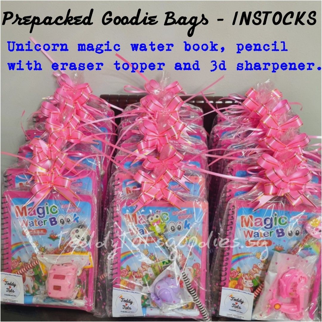 INSTOCKS Kids Goodie Bags Pre packed Magic water book PAW PATROL ...