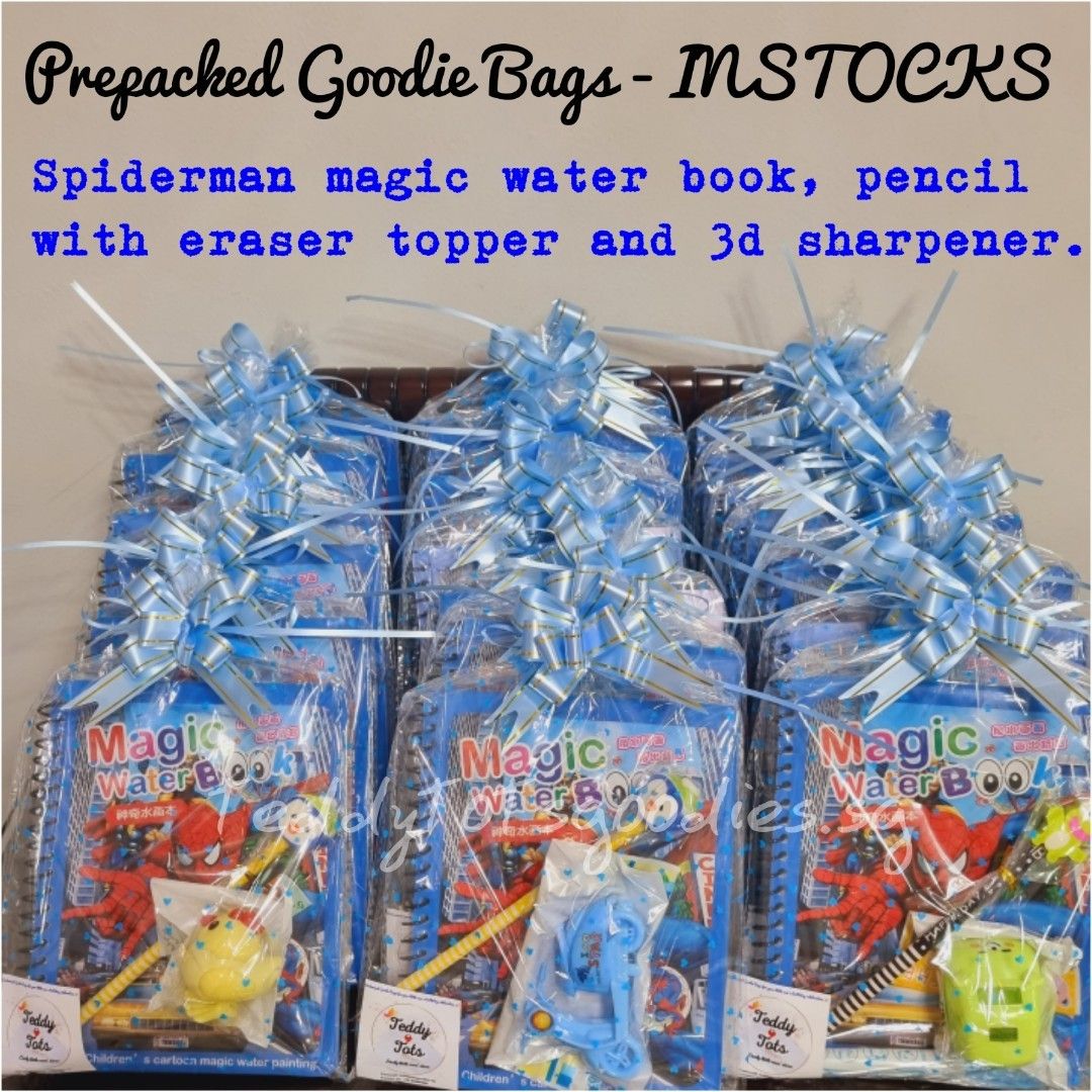 INSTOCKS Kids Goodie Bags Pre packed Magic water book PAW PATROL ...