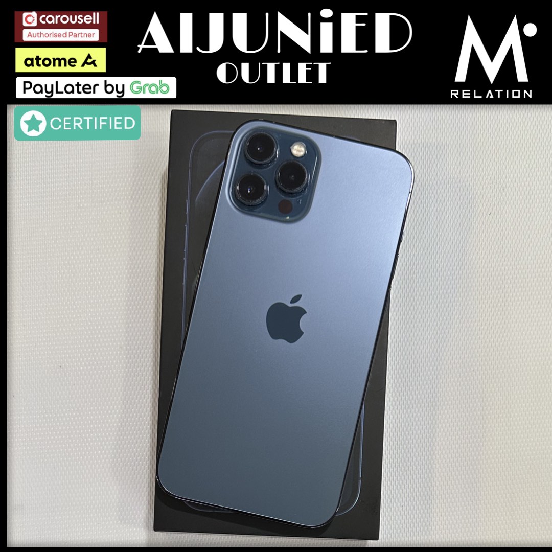 iPhone 12 Pro Max 128GB Pacific Blue #3312, Mobile Phones & Gadgets ...
