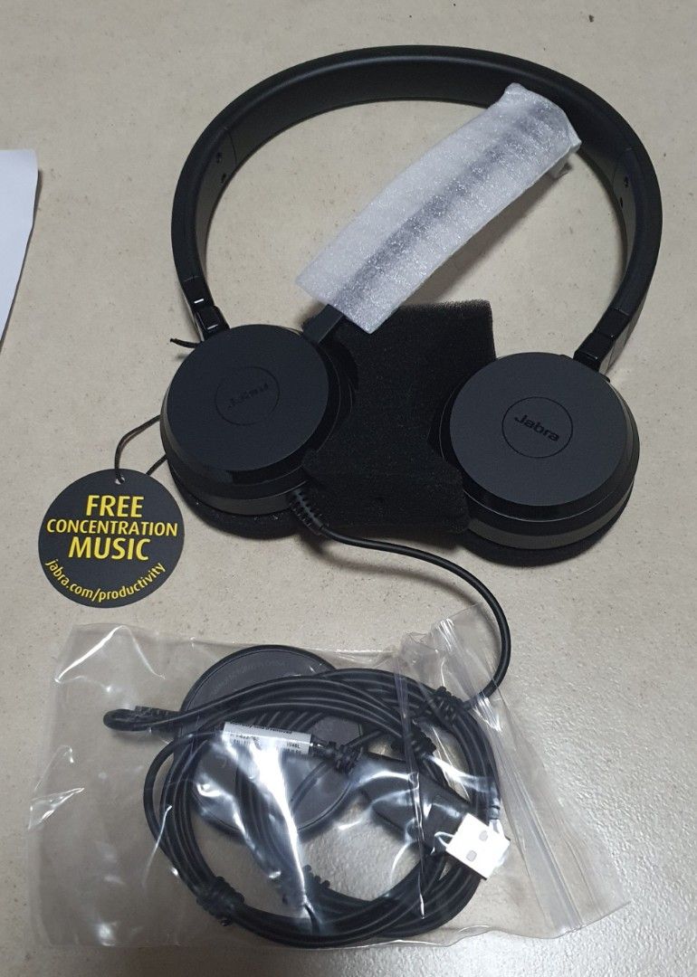 Jabra Evolve 20/20SE, Audio, Headphones & Headsets on Carousell