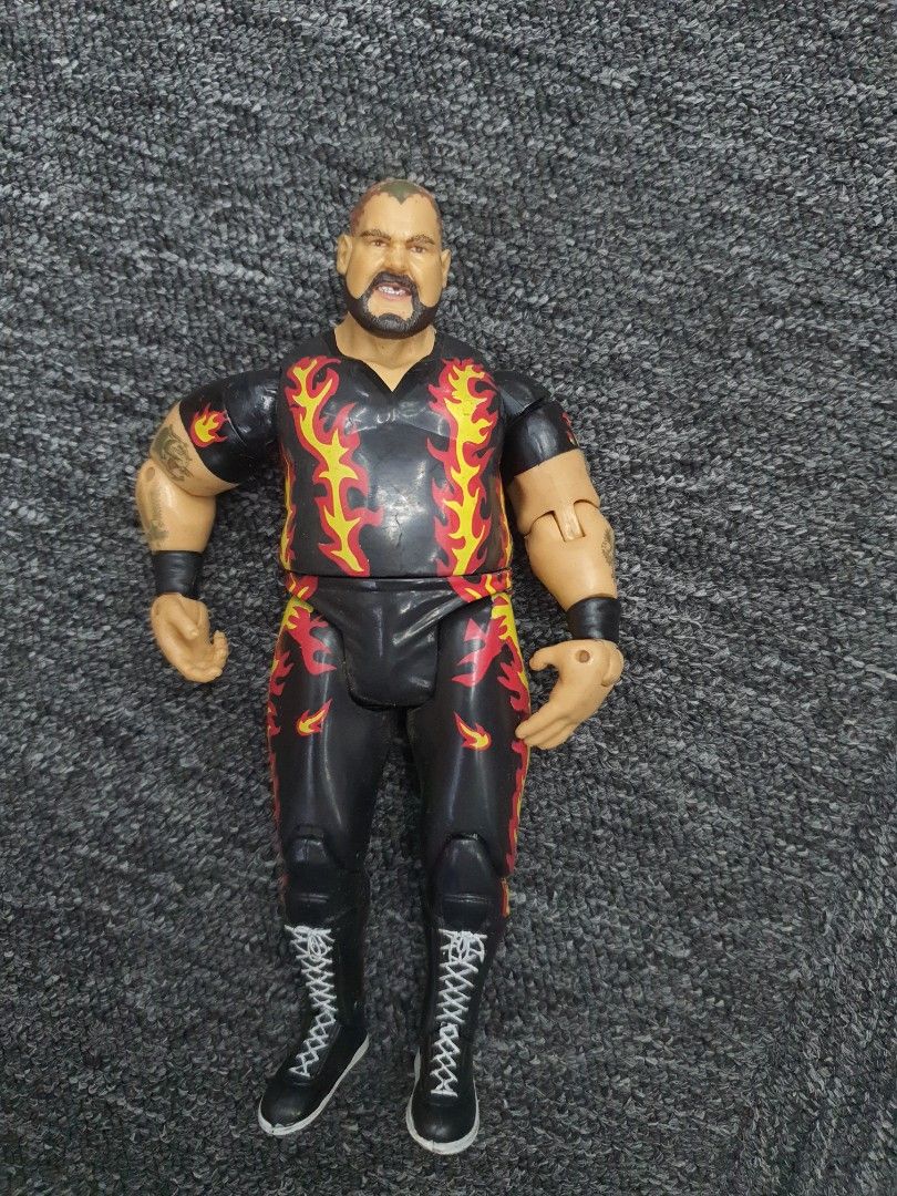 Jakks wwe wwf classic superstar bam bam bigelow, Hobbies & Toys, Toys & Games on Carousell