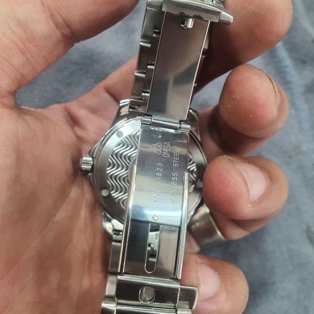 JAM OMEGA SEAMASTER ORIGINAL, Fesyen Pria, Jam Tangan di Carousell