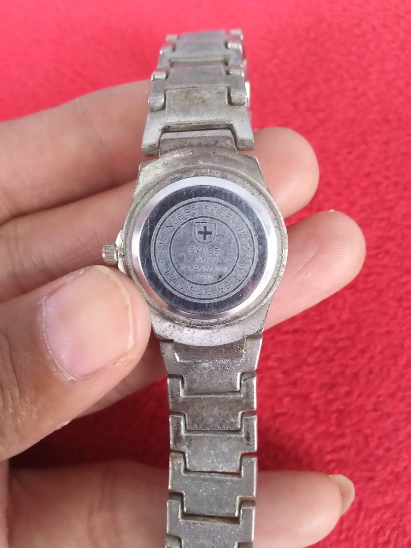 Jam tangan Swiss Time, Fesyen Wanita, Jam Tangan di Carousell