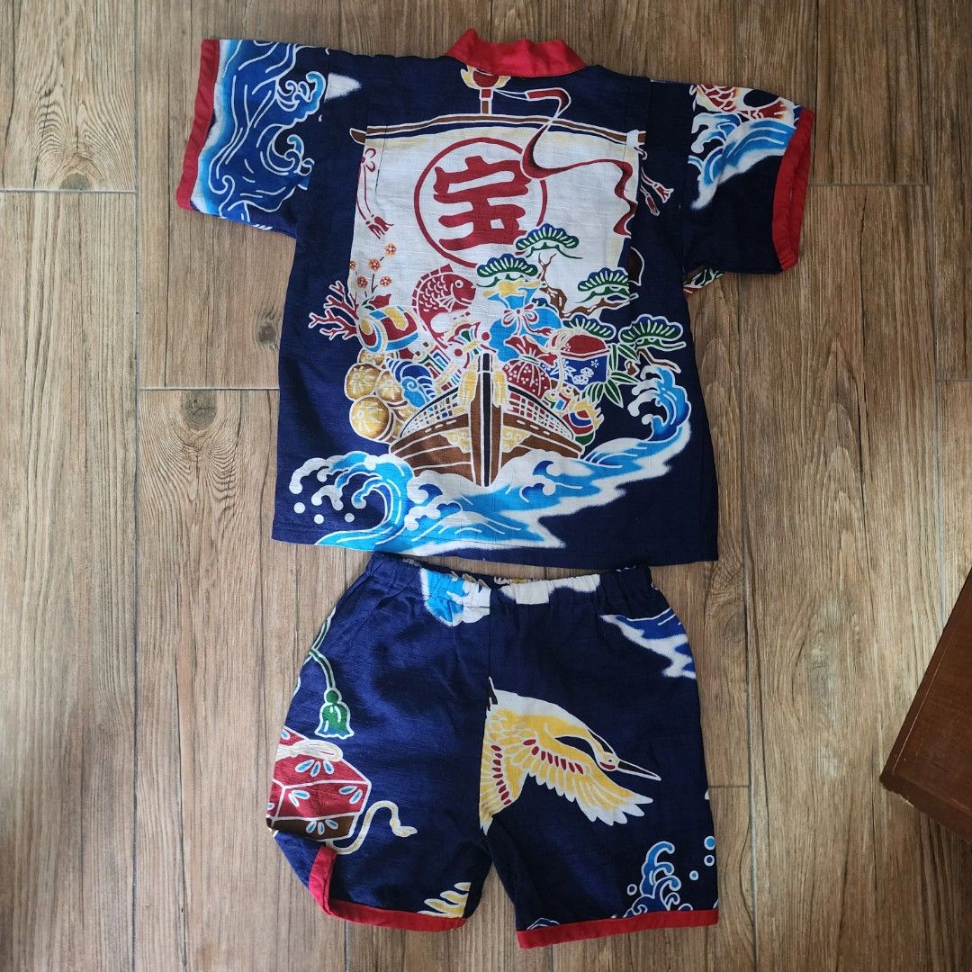 [Made in Japan] Japanese Boy Costume, Babies & Kids, Babies & Kids ...