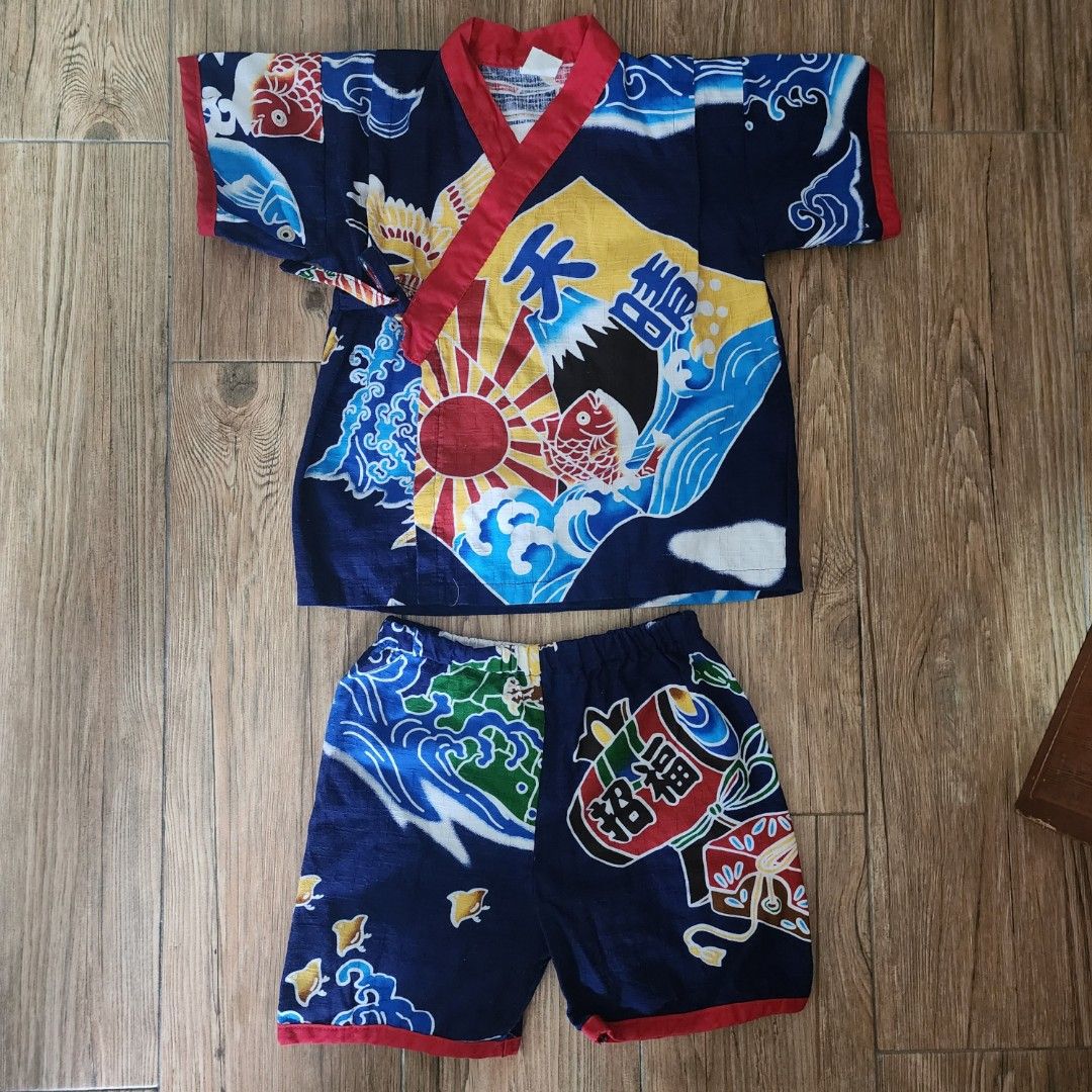 [Made in Japan] Japanese Boy Costume, Babies & Kids, Babies & Kids ...