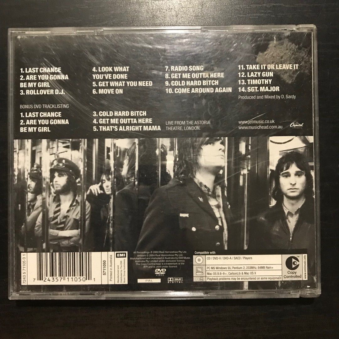 Jet CD + DVD (Box Aus), Hobbies & Toys, Music & Media, CDs & DVDs on ...