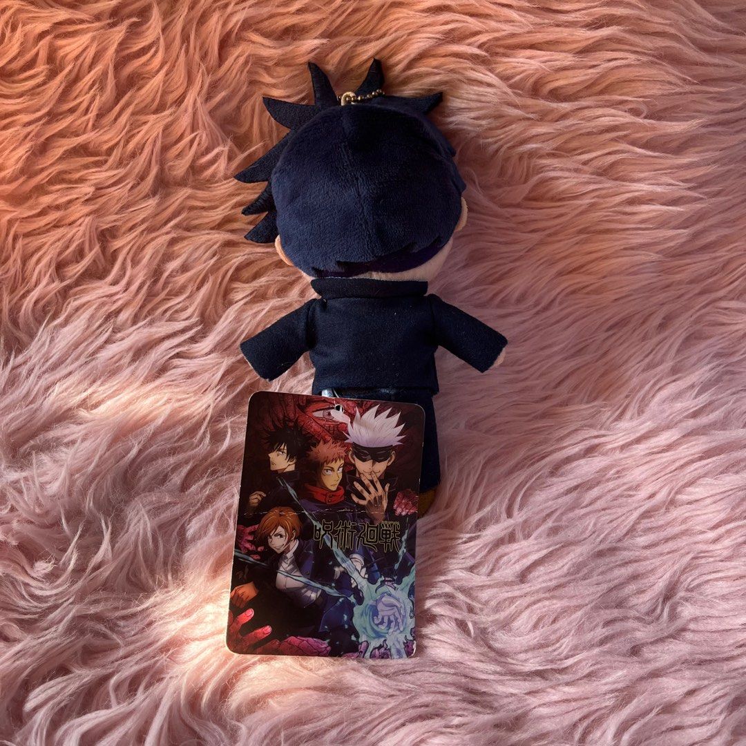 JJK JUJUTSU KAISEN PLUSH KEYCHAIN MEGUMI FUSHIGURO 1 on Carousell