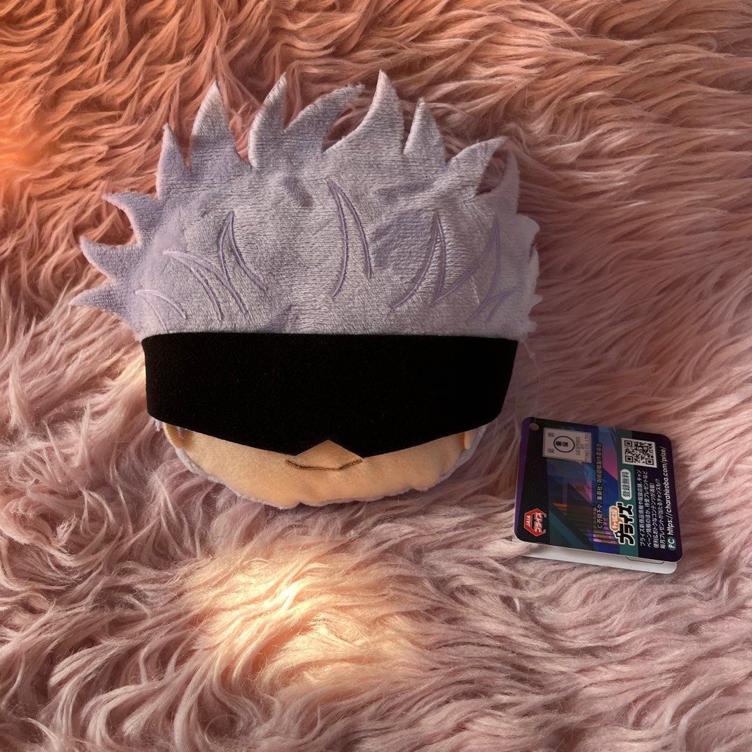 JUJUTSU KAISEN GOJO SATORU WALLET COIN PURSE PLUSH, Hobbies & Toys ...