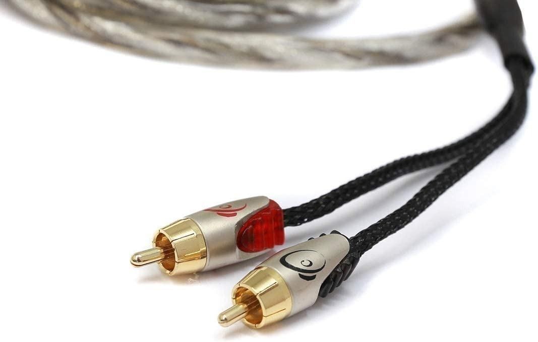 Karma Kable 2 Channel 4M Twisted Coaxial RCA Cable 2 Meter, Audio ...