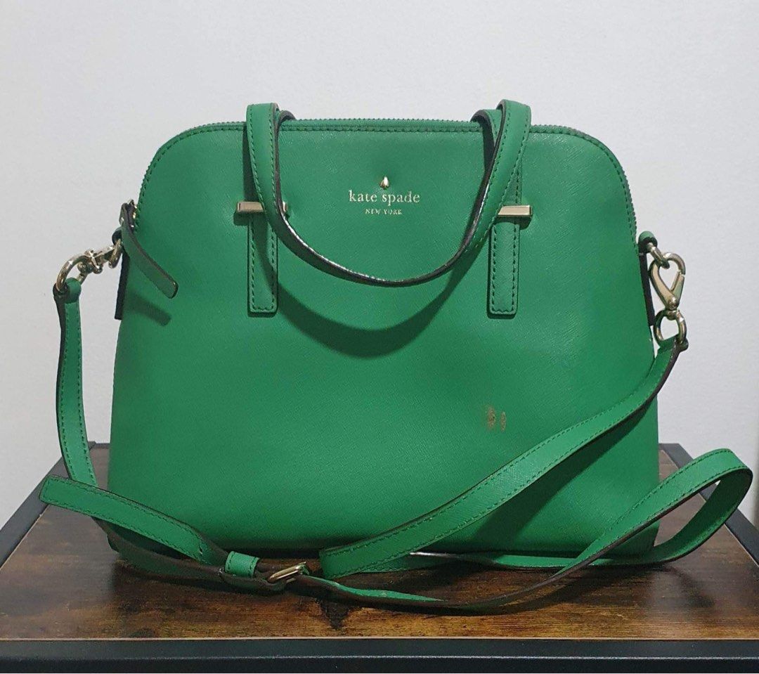 Kate Spade Cedar Street Maise in Pea green color, Luxury, Bags ...