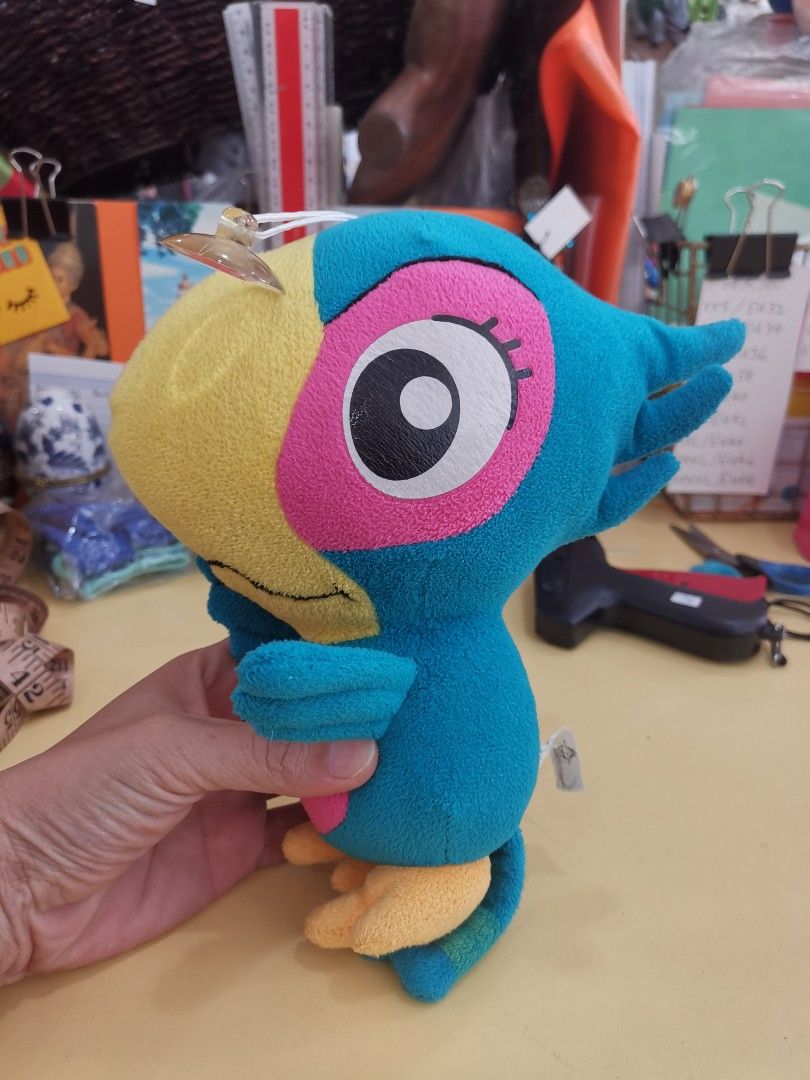 Kids Soft Toys Cartoon Parrots Plush Toys, Hobbies & Toys, Toys & Games ...