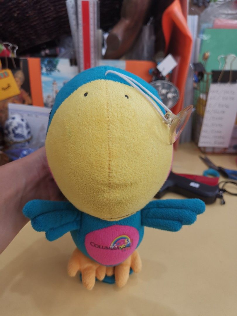 Kids Soft Toys Cartoon Parrots Plush Toys, Hobbies & Toys, Toys & Games ...