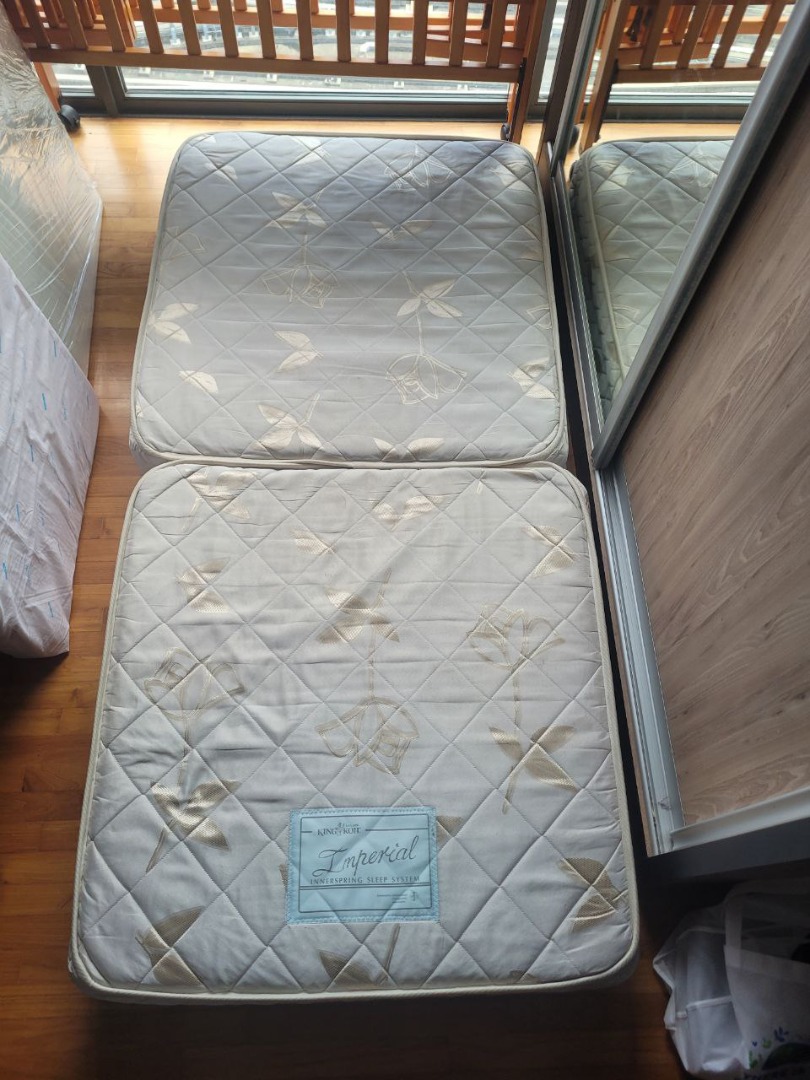 King Koil 2 Fold Spring Mattress, Furniture & Home Living, Furniture ...